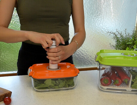How To Correctly Vacuum Seal Vacuum Containers? - Video from Status